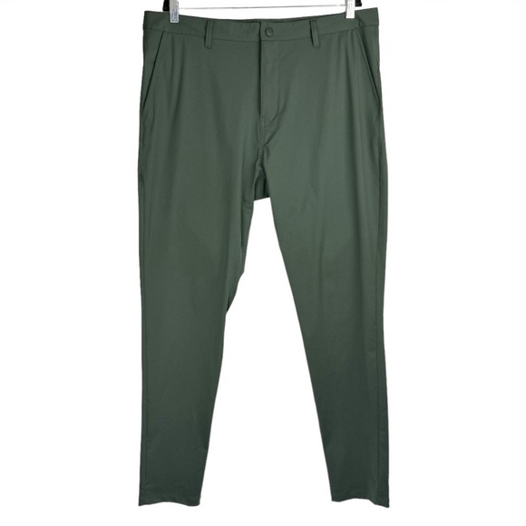 RHONE | Pants | Rhone Mens Commuter Pant Sz 38 Olive Green Flex Knit ...